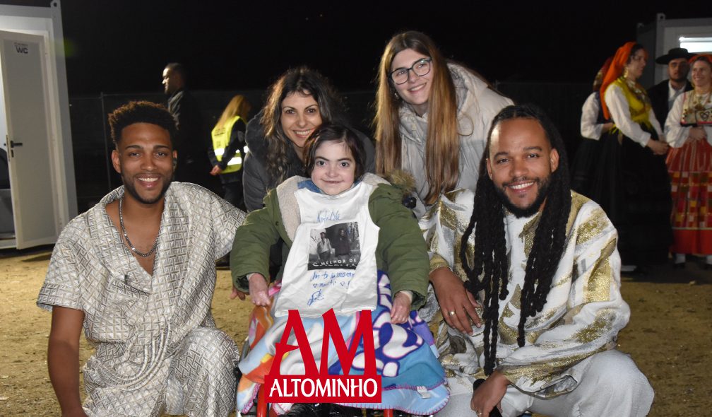 VIDEO - Calema reencontraram Matilde antes do concerto dos 900 anos de ...